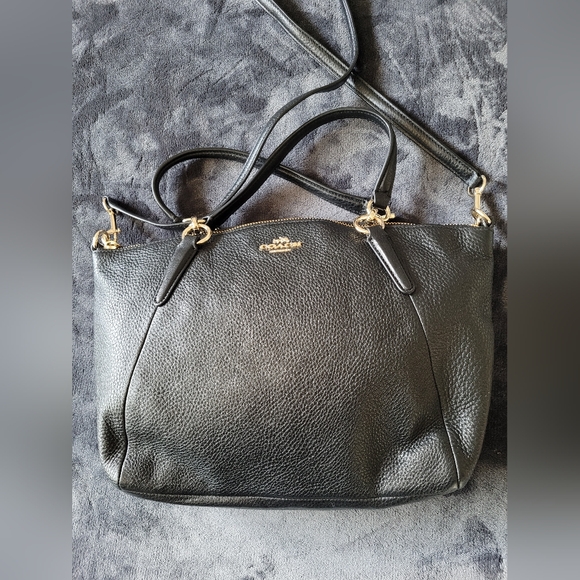 Coach | Bags | Coach Pebble Leather Crossbody Purse | Poshmark